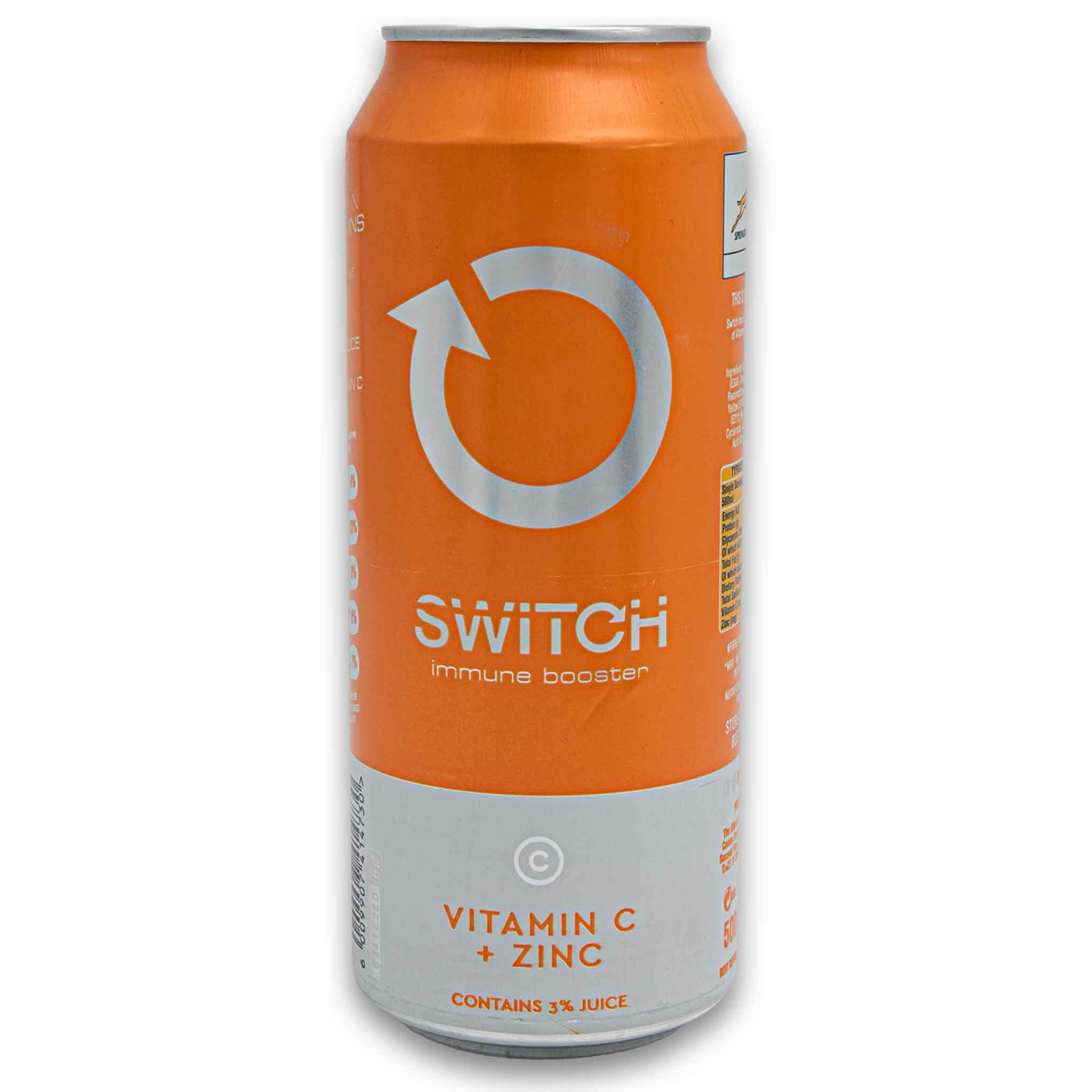 Immune Booster Drink Vitamin C + Zinc 3% Juice 500ml – Cosmetic Connection