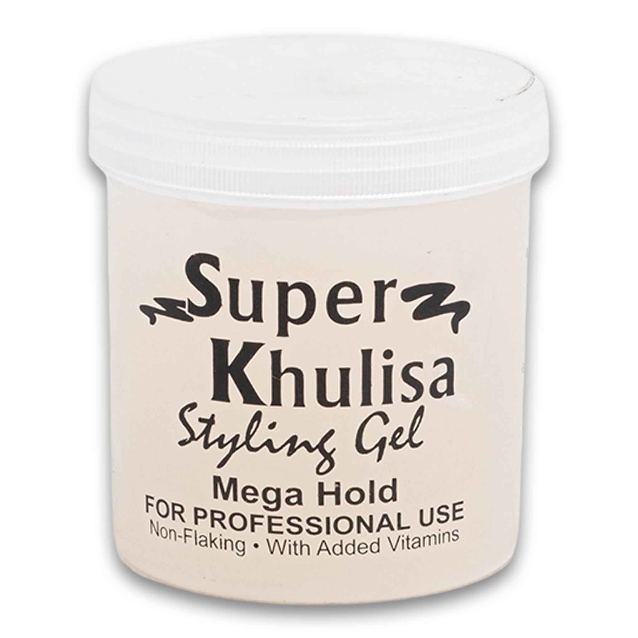 Styling Gel Mega Hold 500ml - Non Flaking Formula | Super Khulisa ...