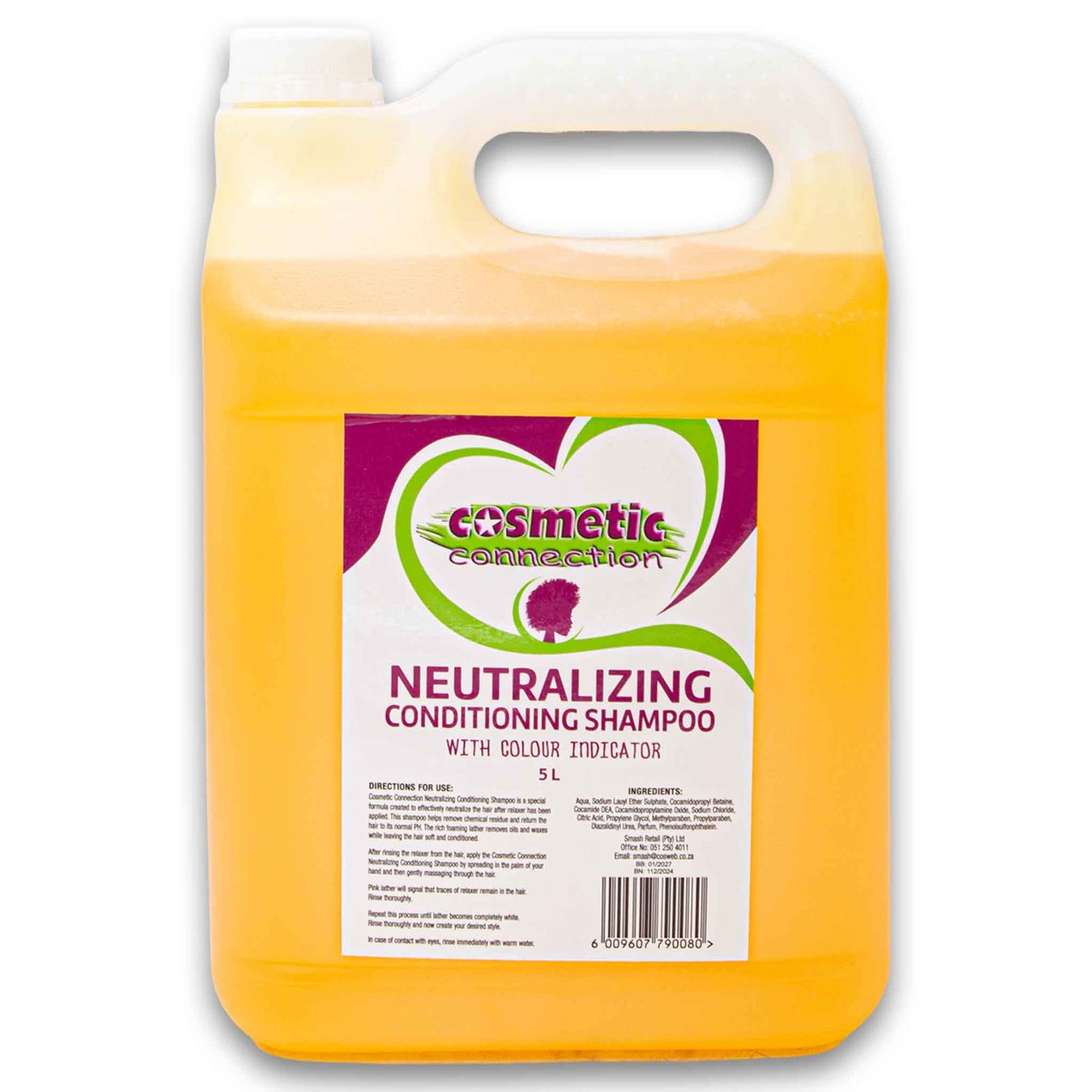 Neutralizing Conditioning Shampoo 5L with Color Indicator - Cosmetic ...
