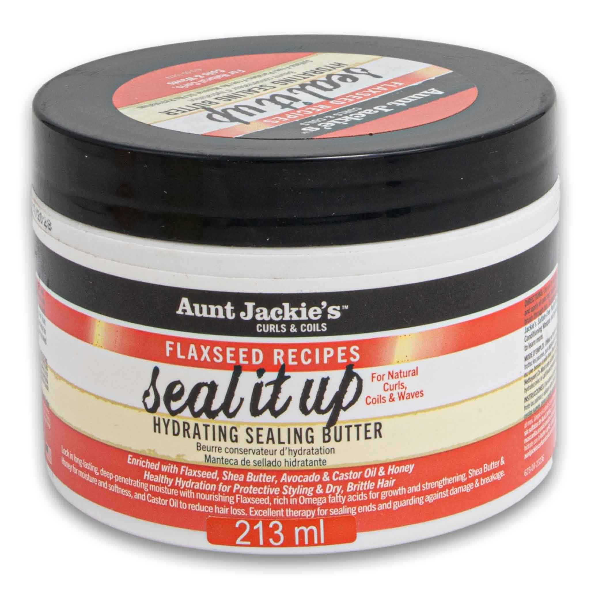 Seal It Up Hydrating Sealing Butter for Dry Hair - Aunt Jackie's ...