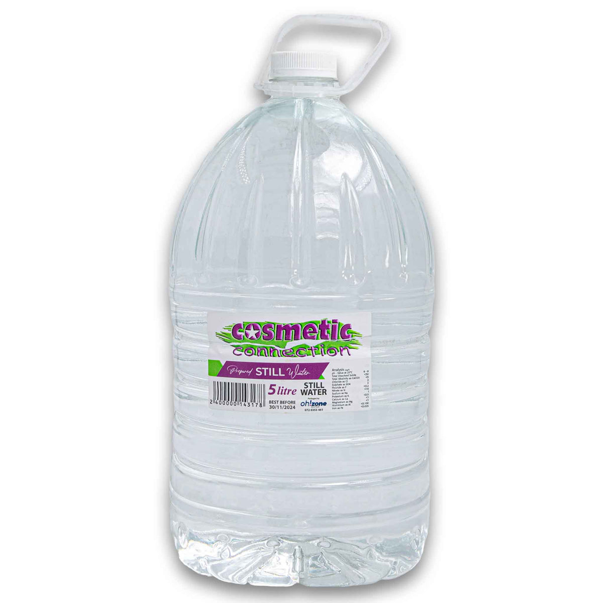 Prepared Still Water 5L - Pure Hydration for All Uses – Cosmetic Connection