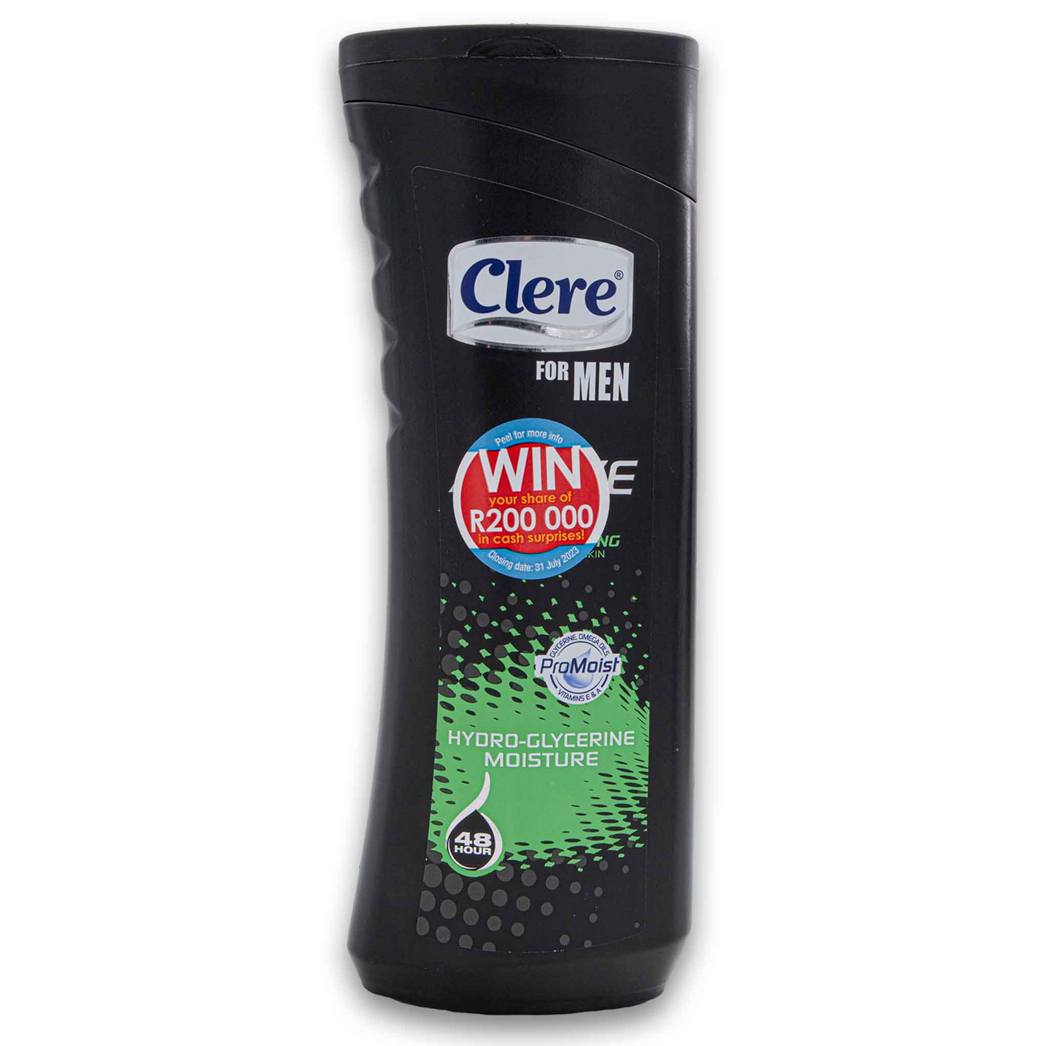 Men Active Fast Absorbing Body Lotion 400ml - Clere – Cosmetic Connection