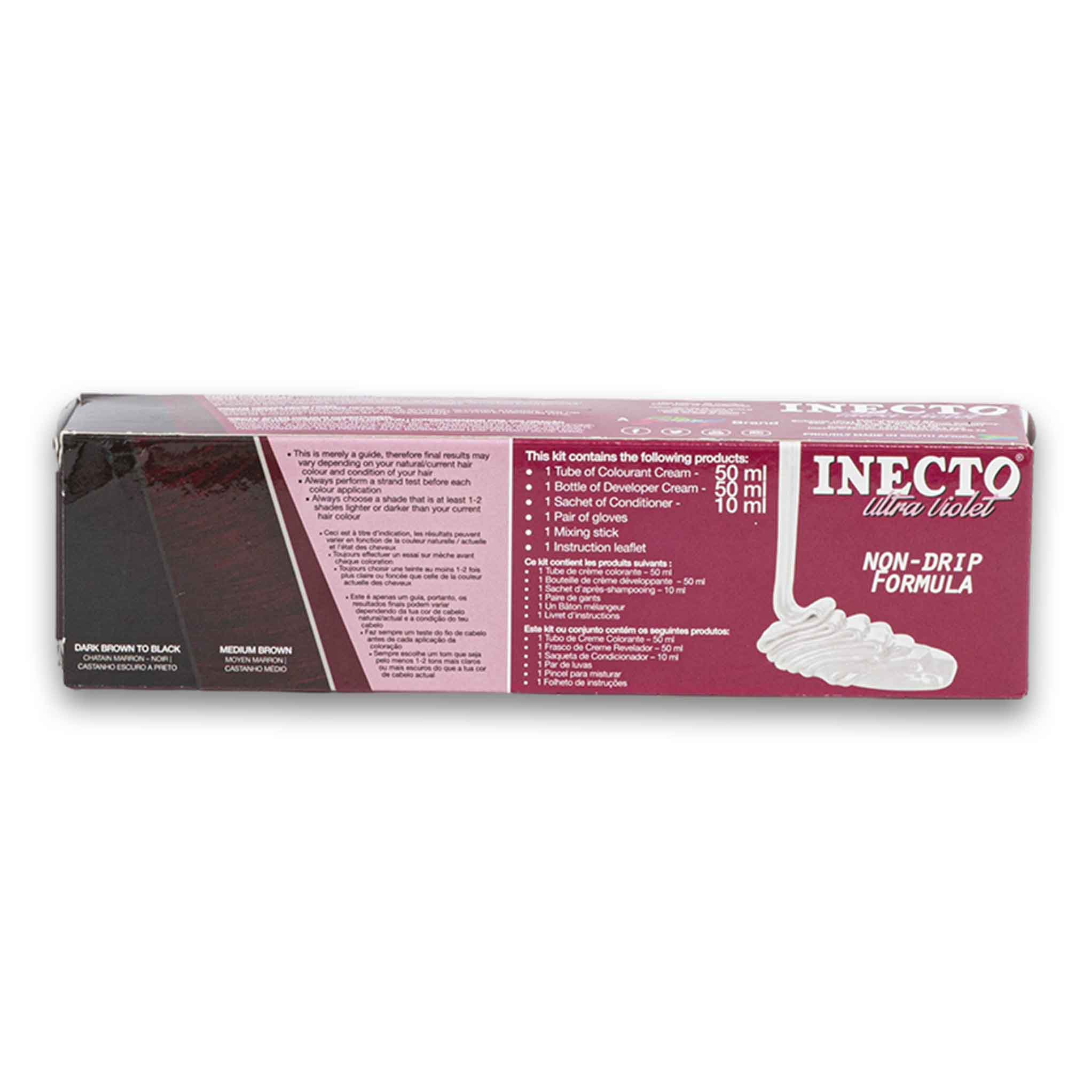 Inecto Hair Colour Cream - Permanent Grey Coverage | Inecto – Cosmetic ...