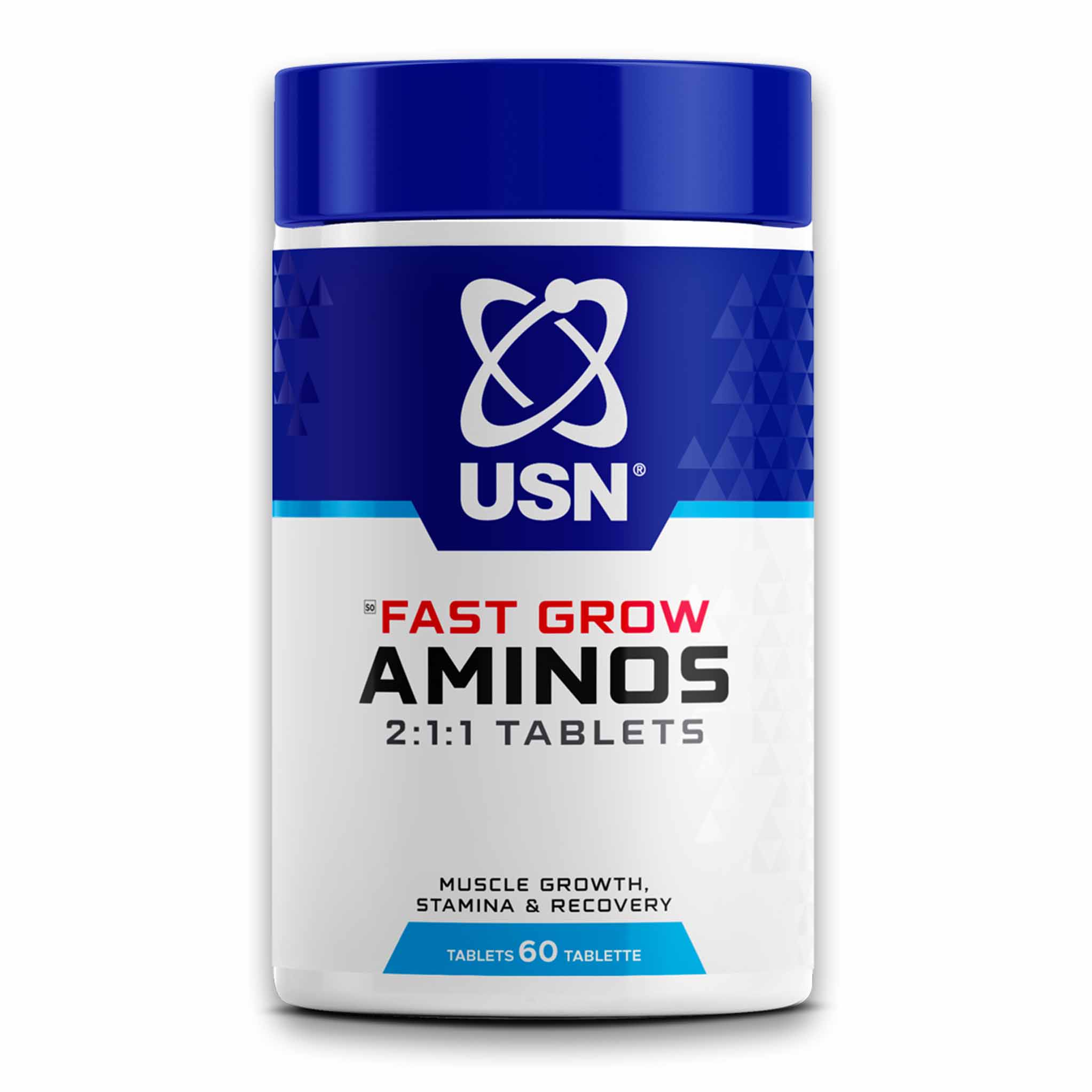 Fast Grow Aminos 60 Tablets for Muscle Recovery - USN – Cosmetic Connection