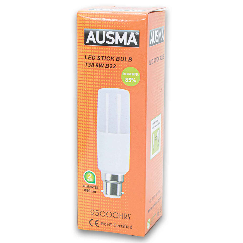 LED Stick Bulb 9W Long Lasting 25000 Hours | Ausma – Cosmetic Connection