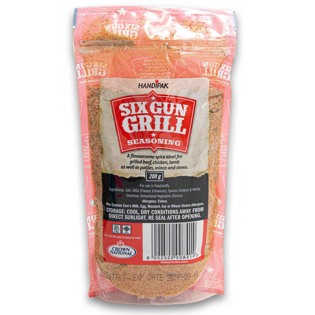 Six Gun Grill Seasoning 200g | Cosmetic Connection