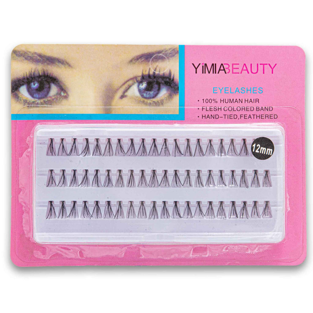 Eyelashes 12mm 60 Piece for Stunning Volume | Yimia Beauty – Cosmetic ...