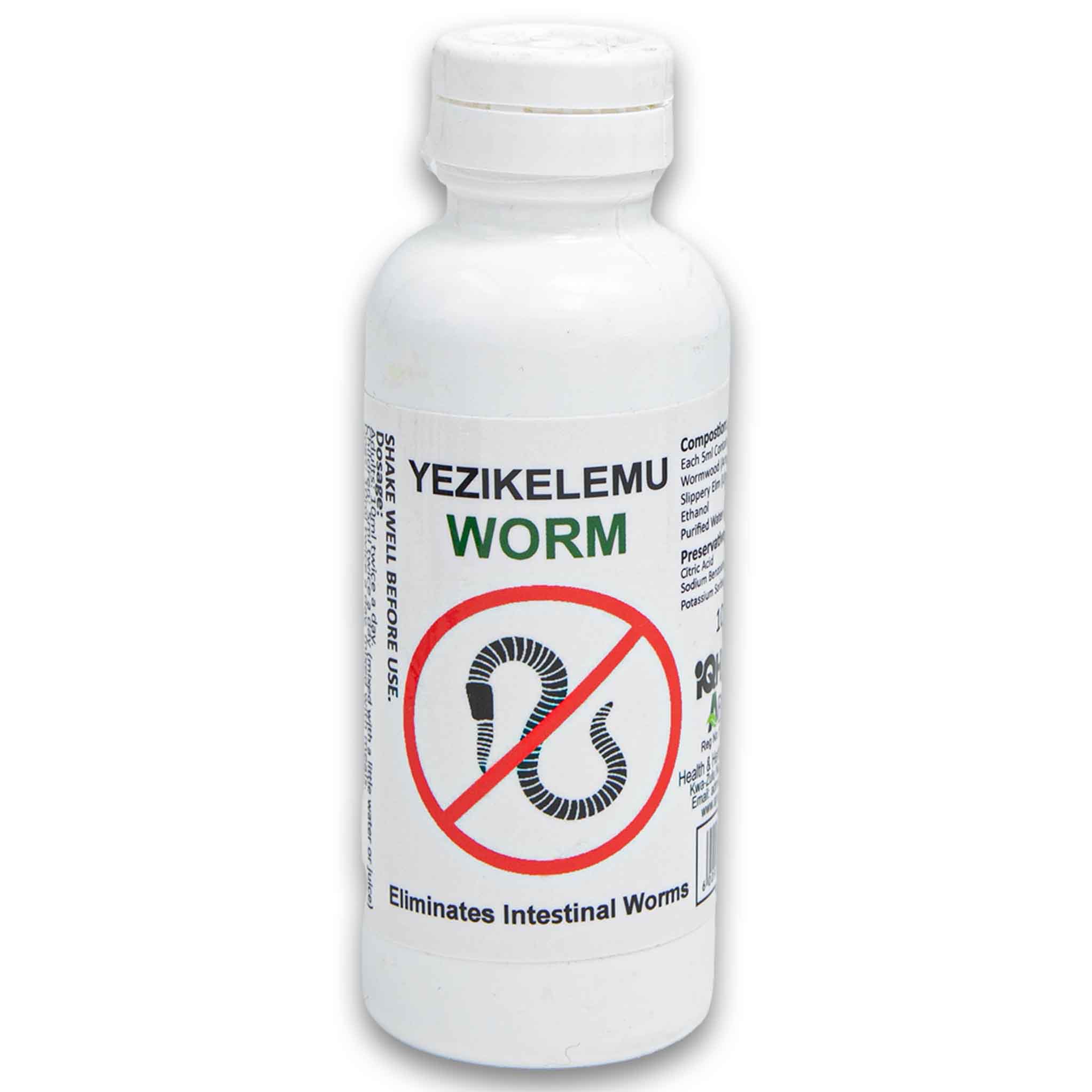 Worm Intestinal Eliminator Liquid 100ml – Cosmetic Connection