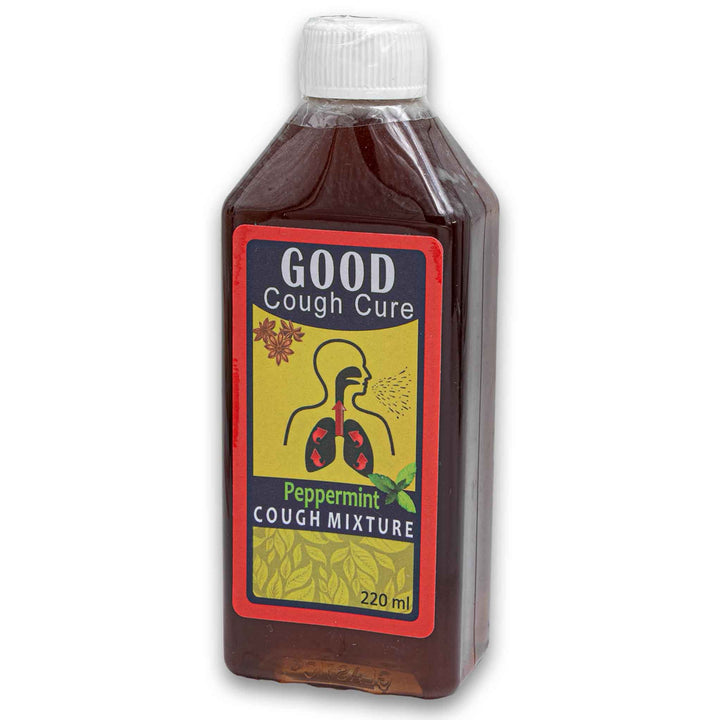 Peppermint Cough Mixture 220ml - Good Cough Cure – Cosmetic Connection