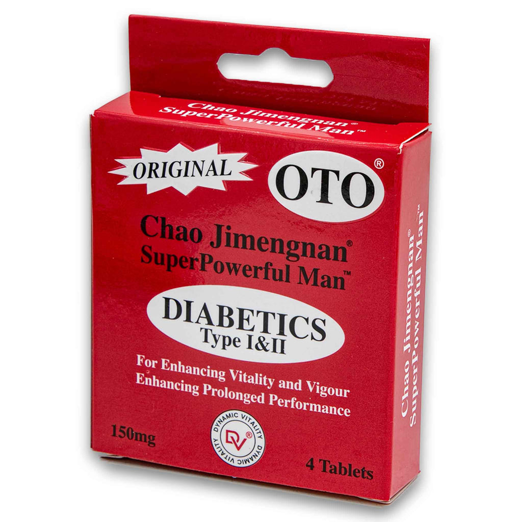 Chao Jimengnan Super Powerful Man Diabetics Tablets 4 Pack | Cosmetic Connection