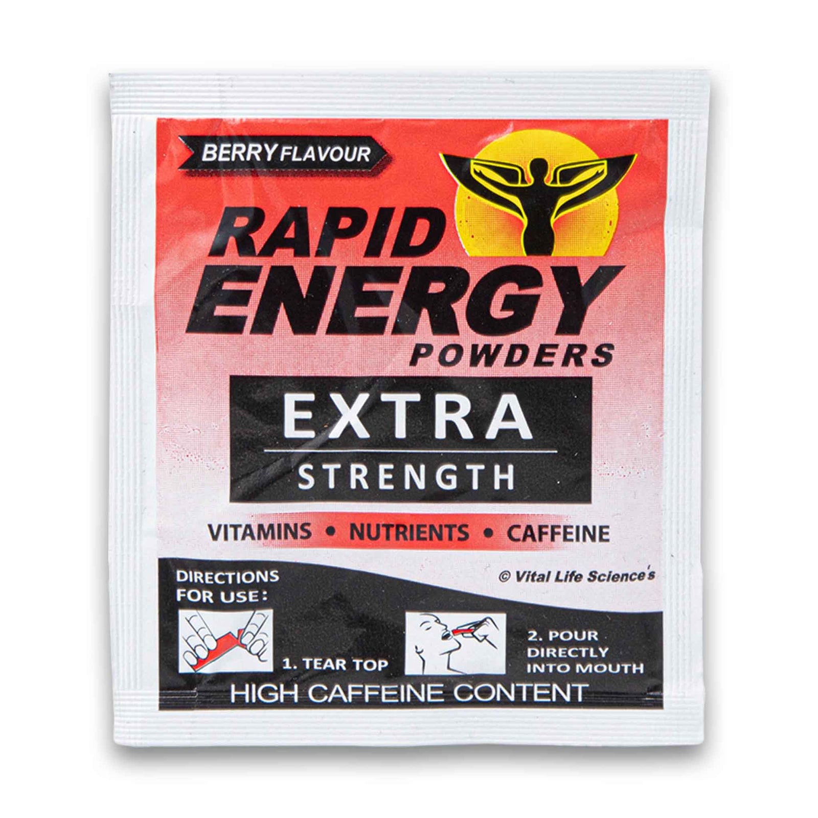 Rapid Energy Powders Extra Strength Berry - Boost Energy | Brand – Cosmetic Connection