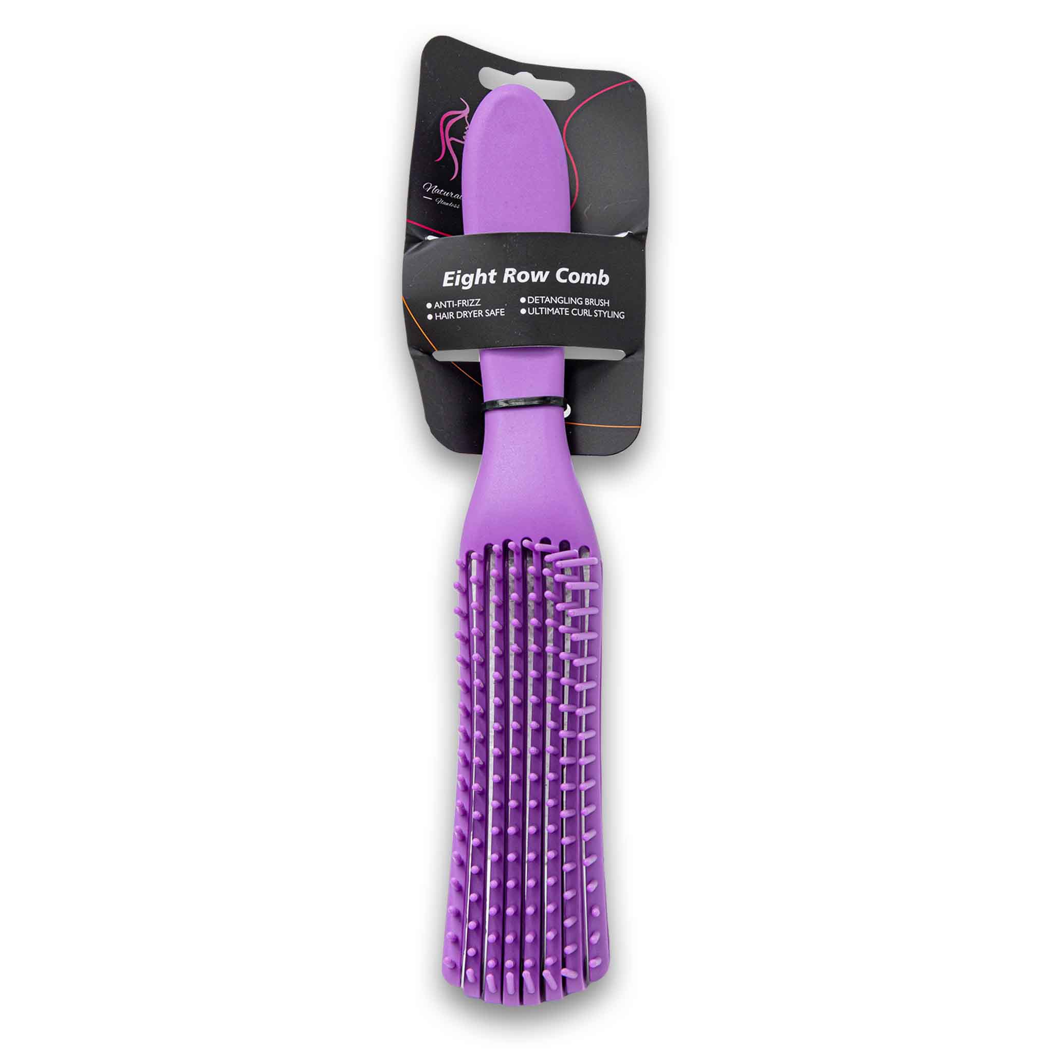 Eight Row Comb Anti-Frizz Detangling Brush - Your Brand – Cosmetic ...
