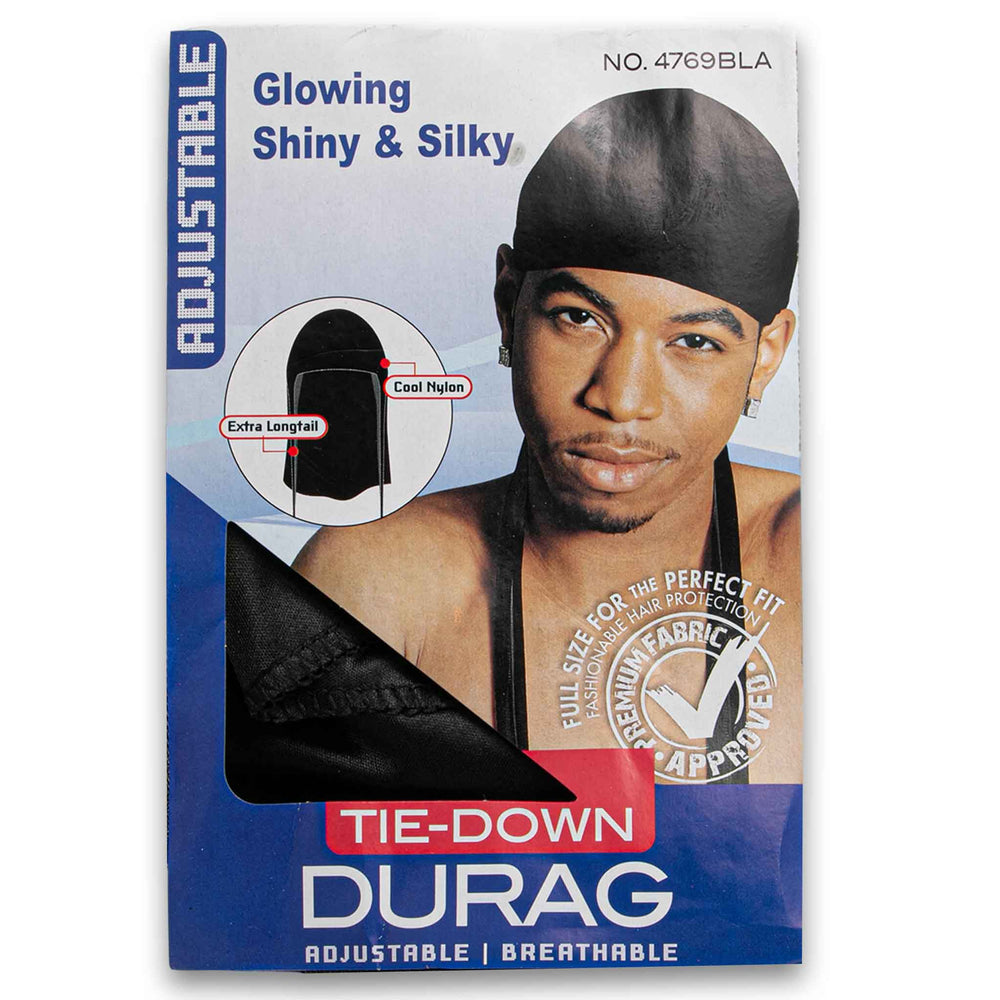 Tie Down Durag Adjustable Breathable - Assorted Colour Options ...