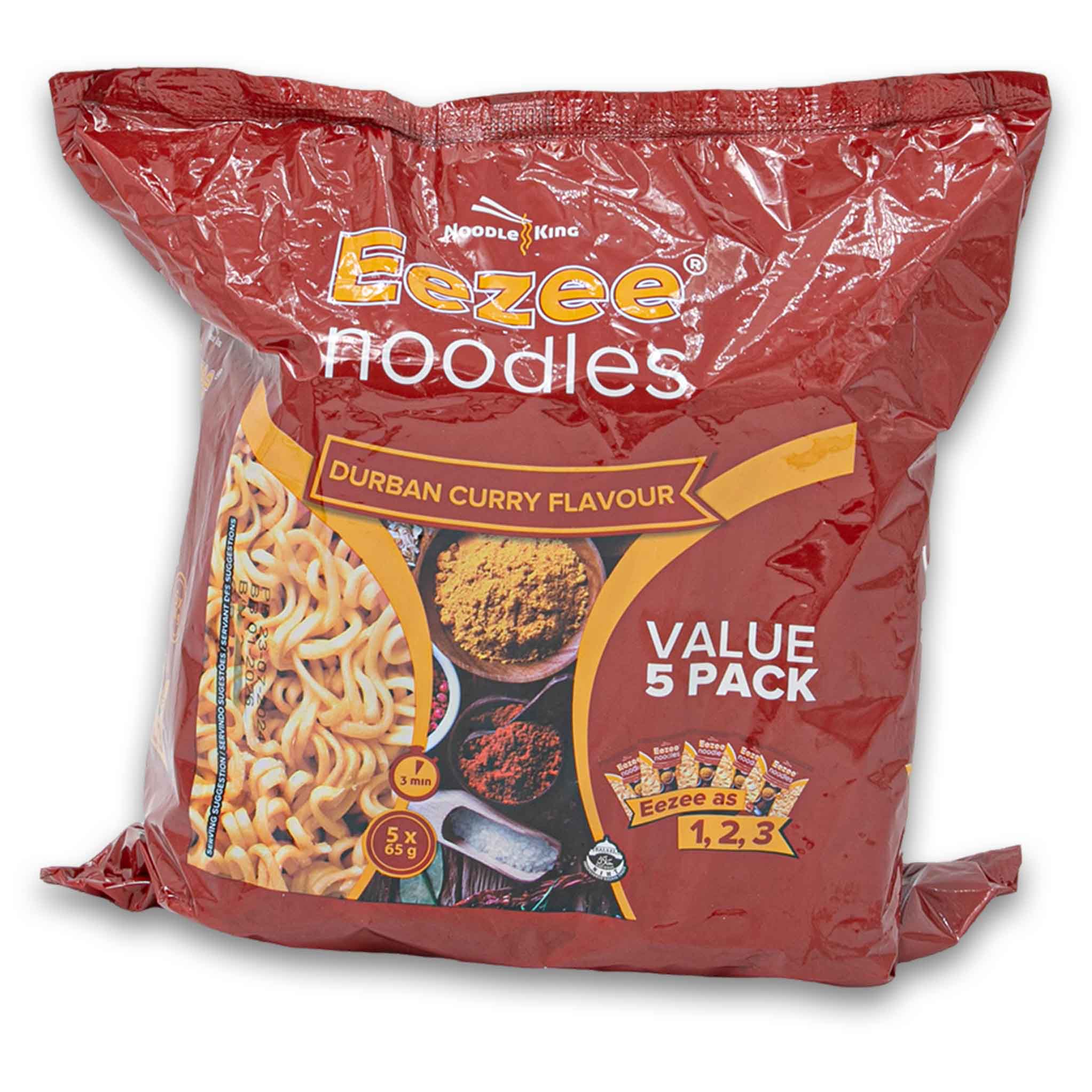 Eezee Noodles 3 Minutes Cook Time 5 x 65g Value Pack Deal – Cosmetic ...