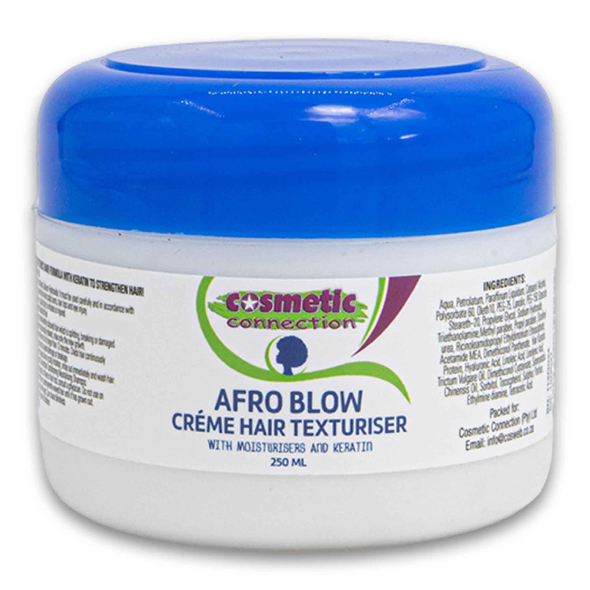 Afro Blow Creme Hair Texturiser with Moisturisers 250ml – Cosmetic ...