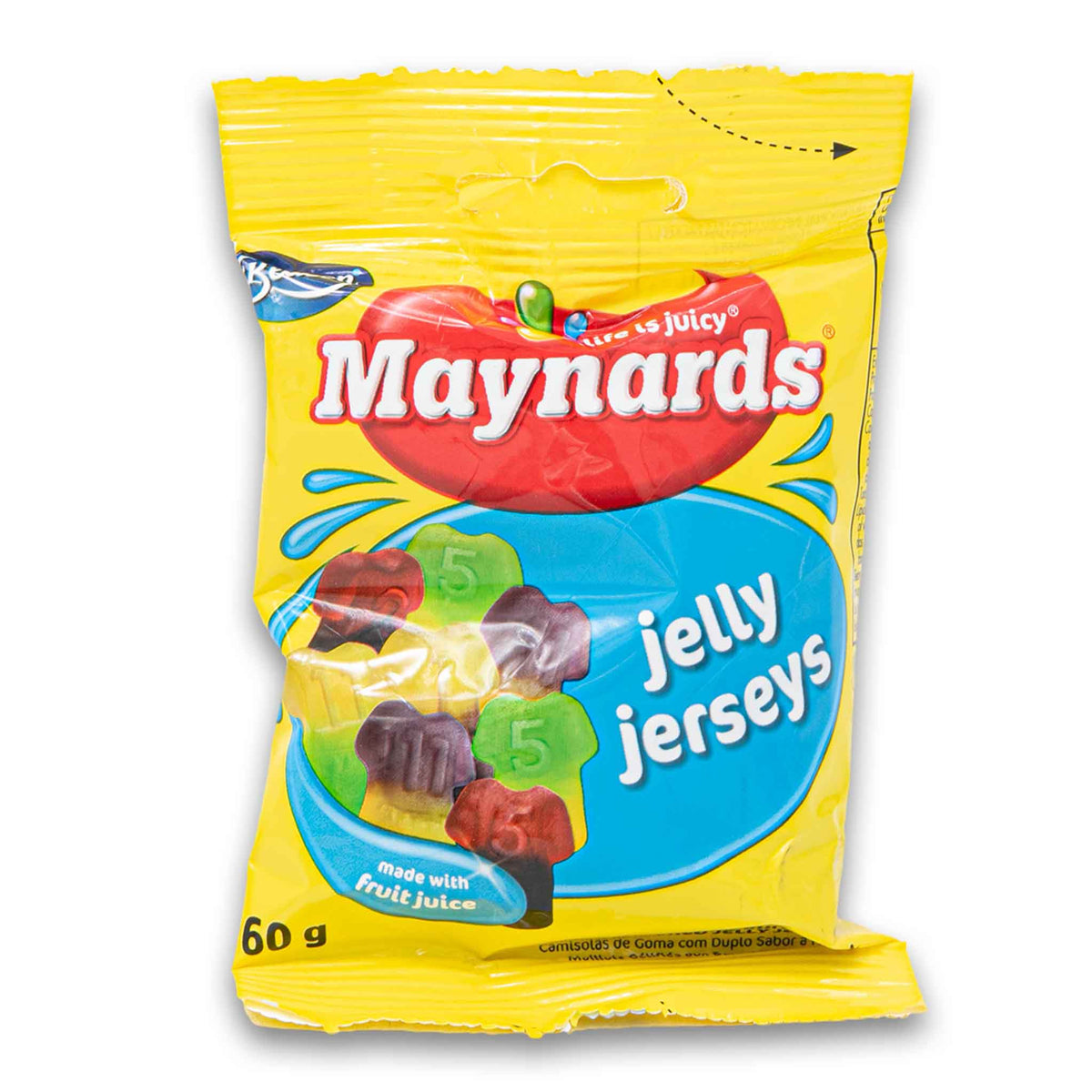 Maynards Jelly Jerseys 60g - Delicious Chewy Treats – Cosmetic Connection