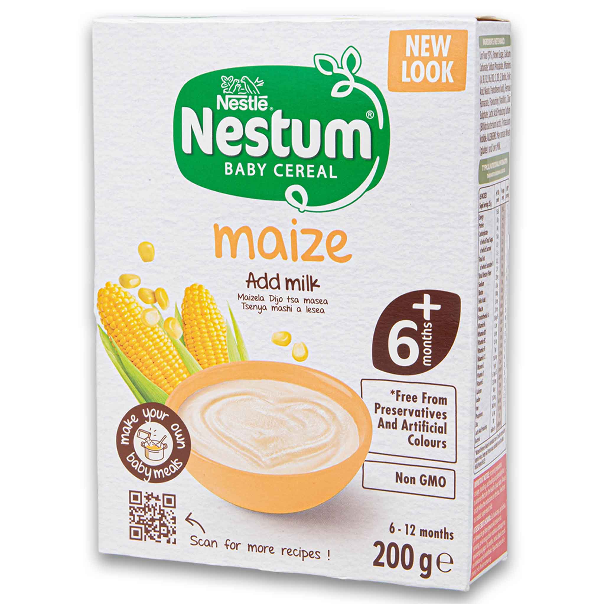 Nestum Baby Cereal Add Milk Stage 1 6 - 12 Months 200g Safe Nutrition ...