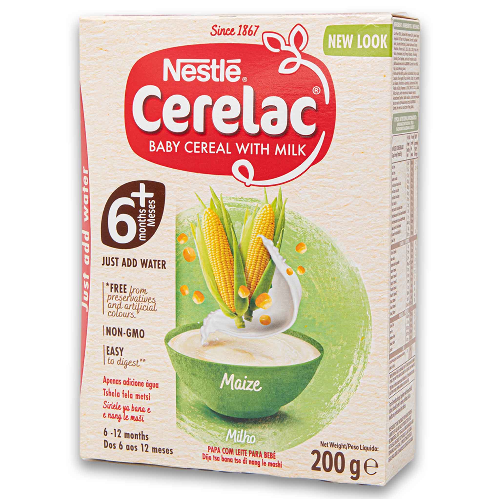 Cerelac Baby Cereal with Milk Stage 1 6 - 12 Months 200g – Cosmetic ...