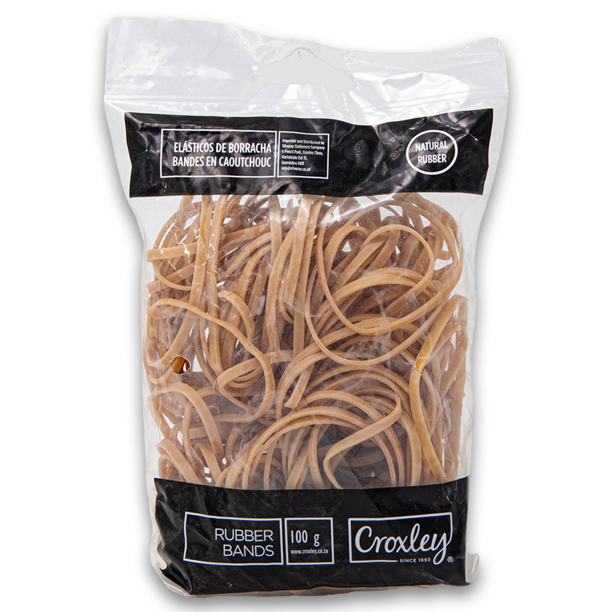 Natural Crepe Rubber Bands #32 100g for Everyday Use – Cosmetic Connection