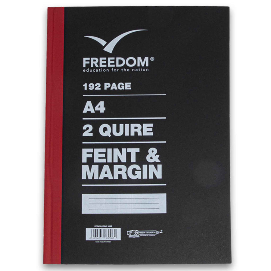 Counter Book A4 Feint & Margin 2 Quire 192 Page - Ideal For Notes ...
