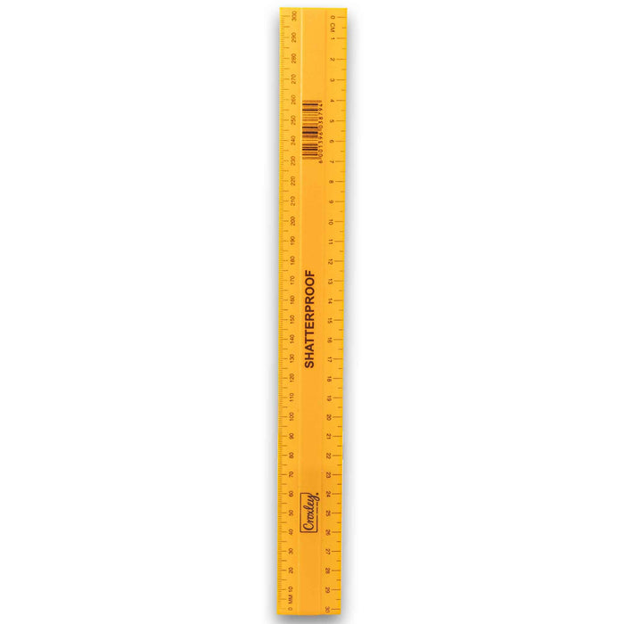 Shatterproof Ruler 30cm - Assorted Colour | Durable Design – Cosmetic ...