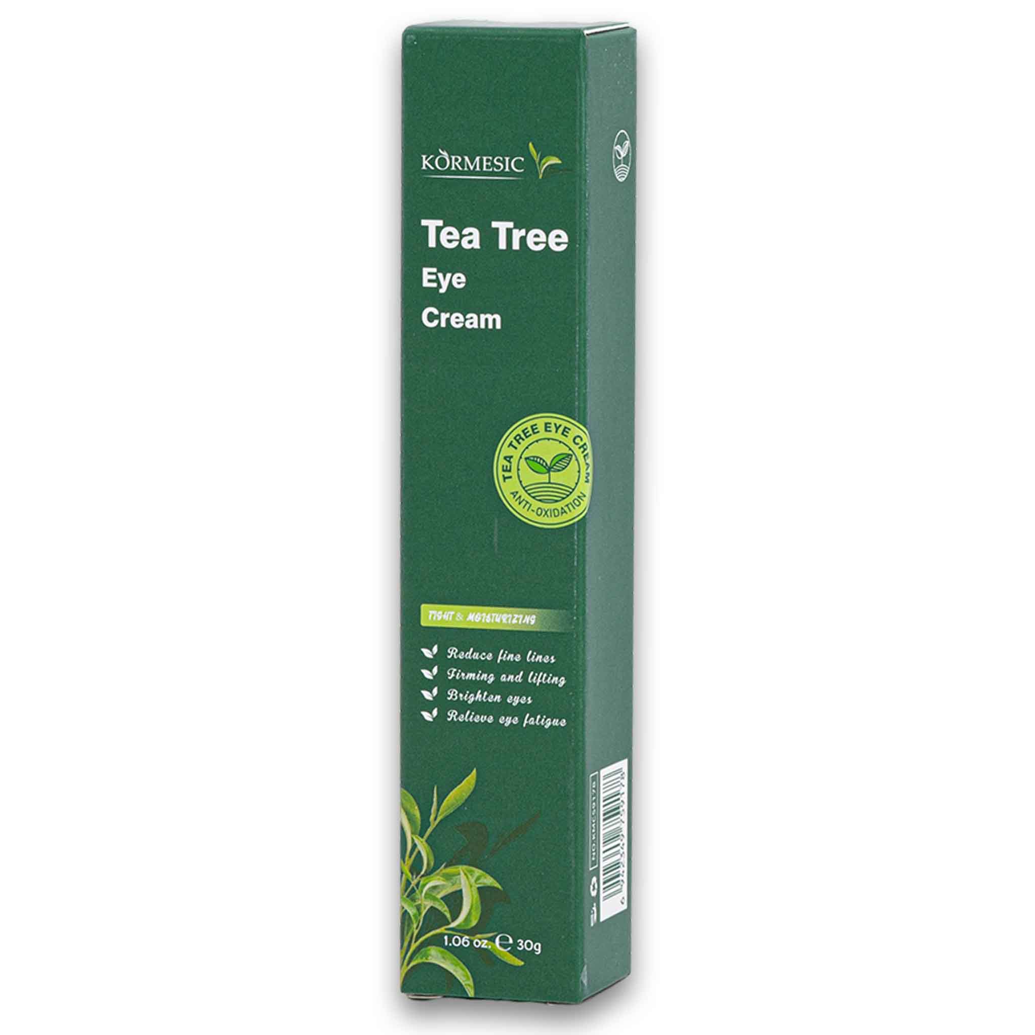 Tea Tree Tight & Moisturizing Eye Cream 30g - Kormesic – Cosmetic ...