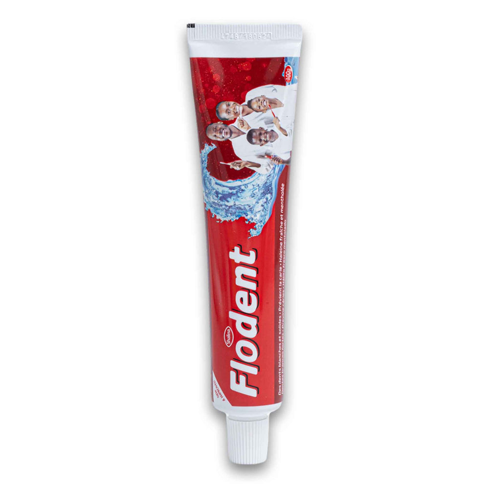 Flodent Original Fluoride Toothpaste Strong White Teeth 100g – Cosmetic ...
