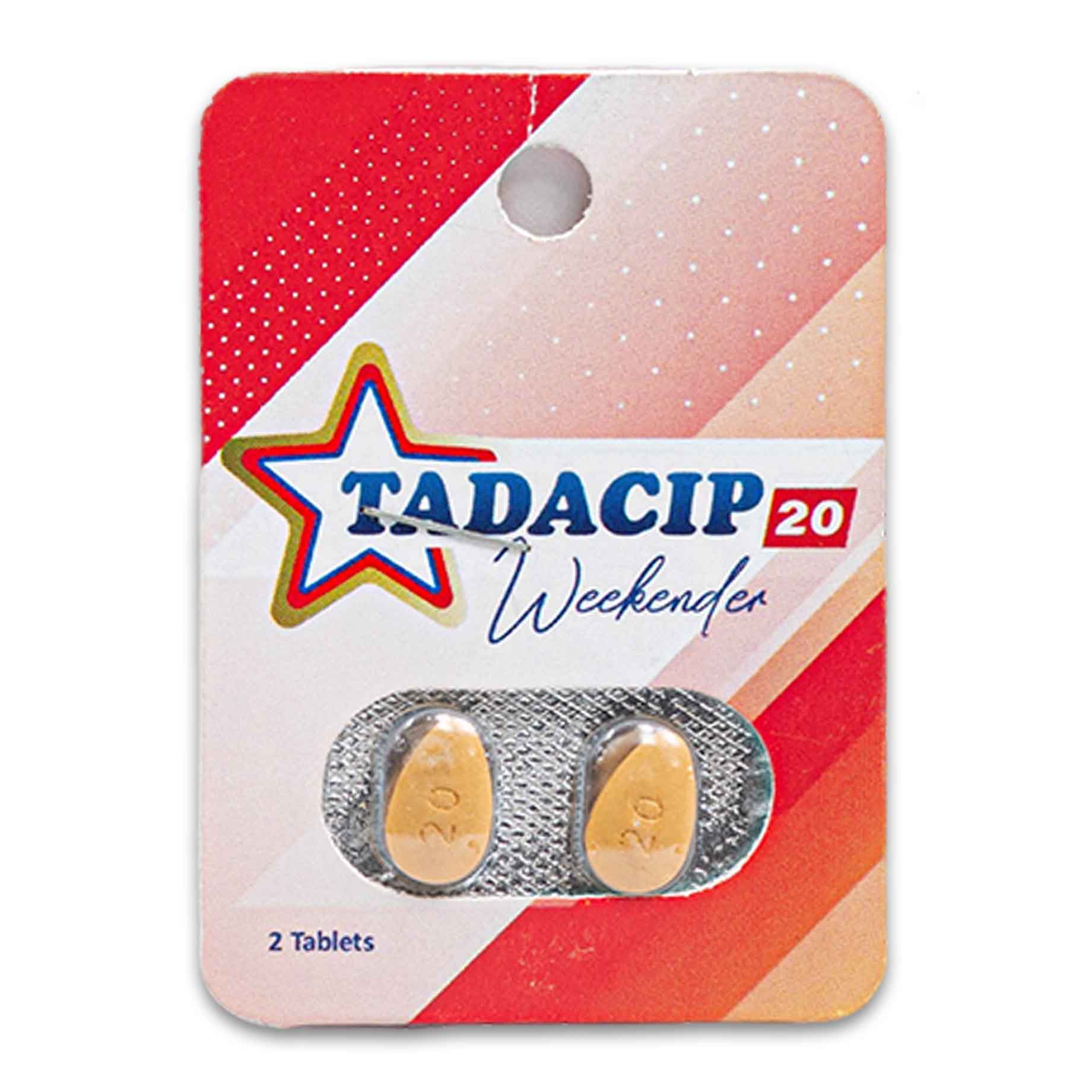 Tadacip 20 Sexual Enhancement Tablets for Weekenders - Brand – Cosmetic ...