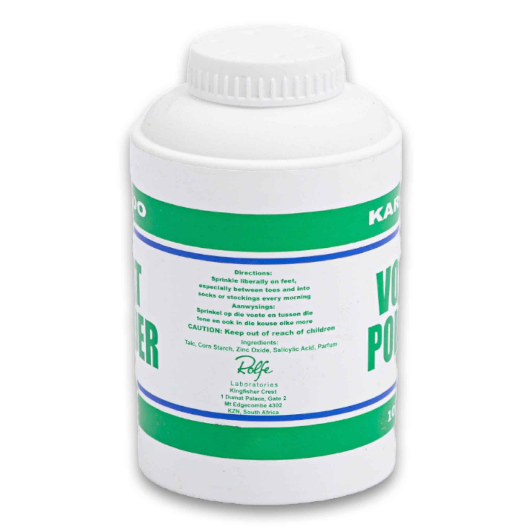 Foot Powder for Dry Feet and Odour Control - Karroo – Cosmetic Connection