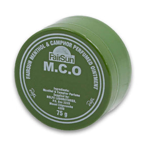 M.C.O Menthol & Camphor Chest Rub for Fast Relief - M.C.O – Cosmetic ...
