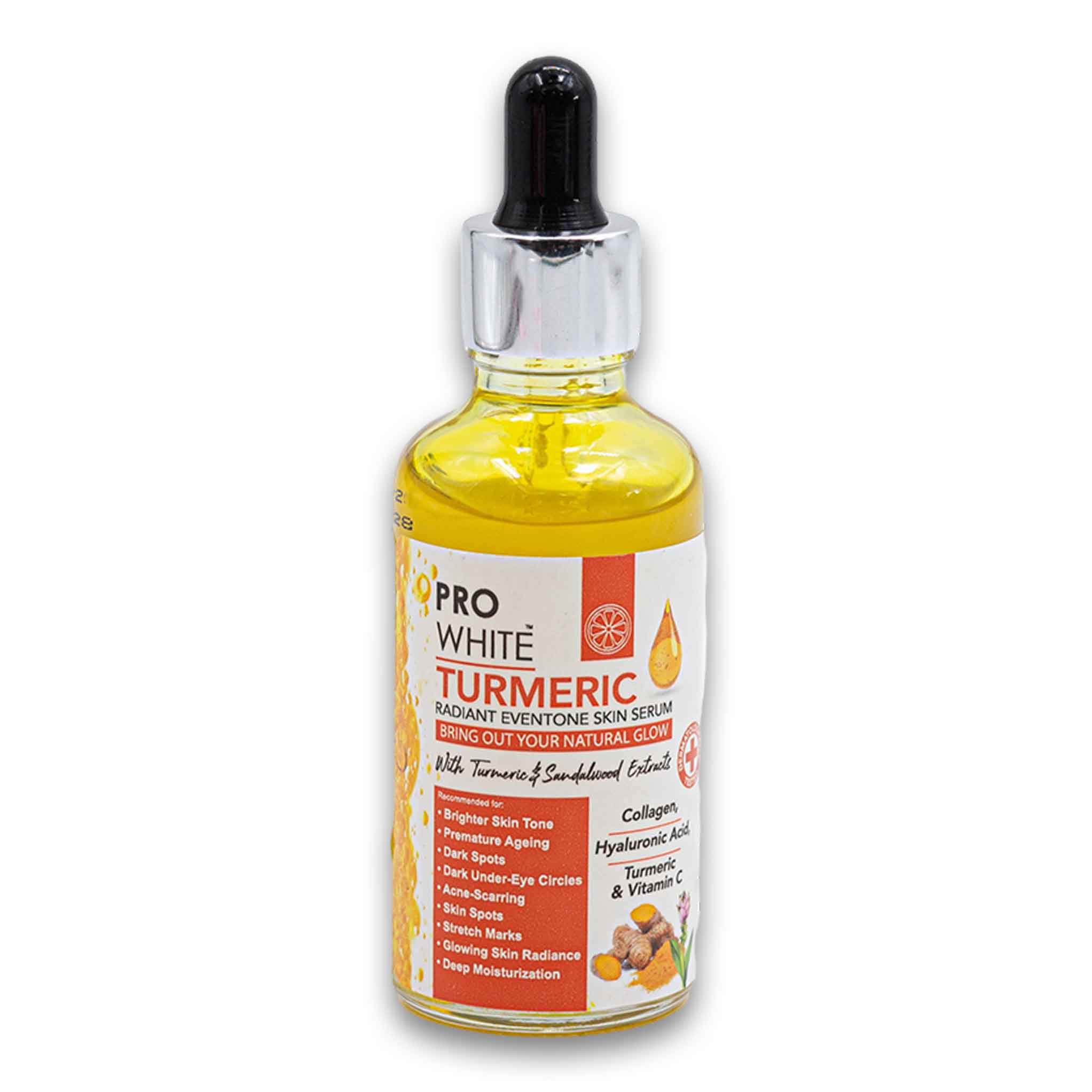 Turmeric Radiant Skin Serum for Even Tone - Pro White – Cosmetic Connection