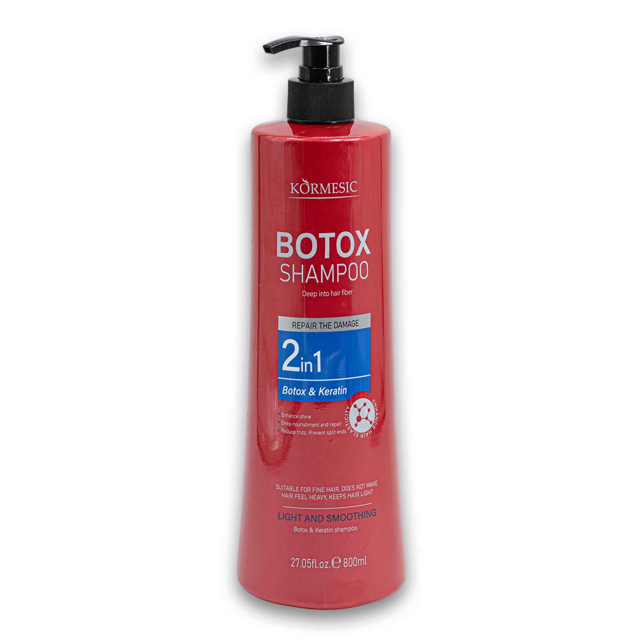 Botox & Keratin Shampoo for Deep Hair Repair 800ml | Brand – Cosmetic ...