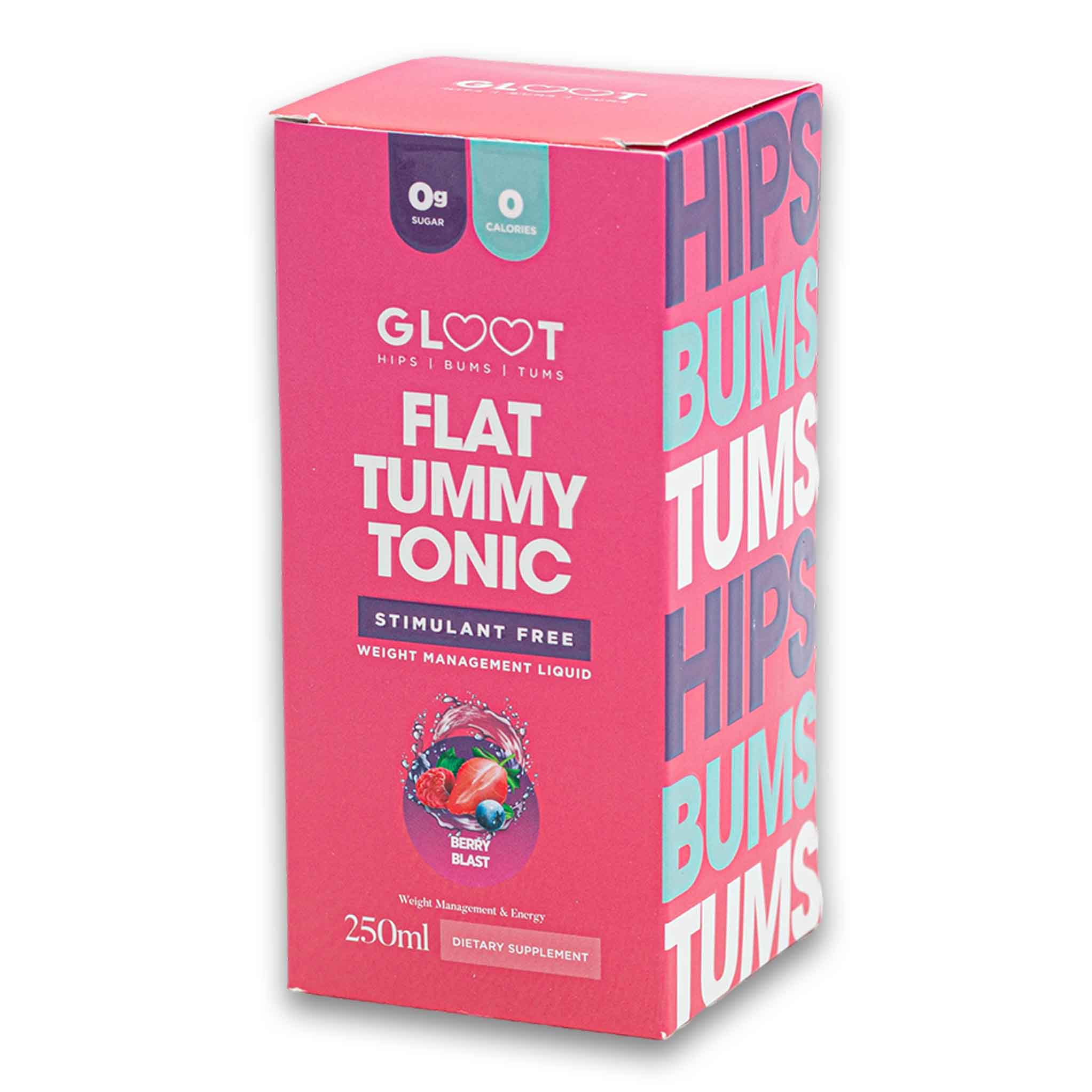 Flat Tummy Tonic Stimulant Free Weight Loss | Berry Blast – Cosmetic ...