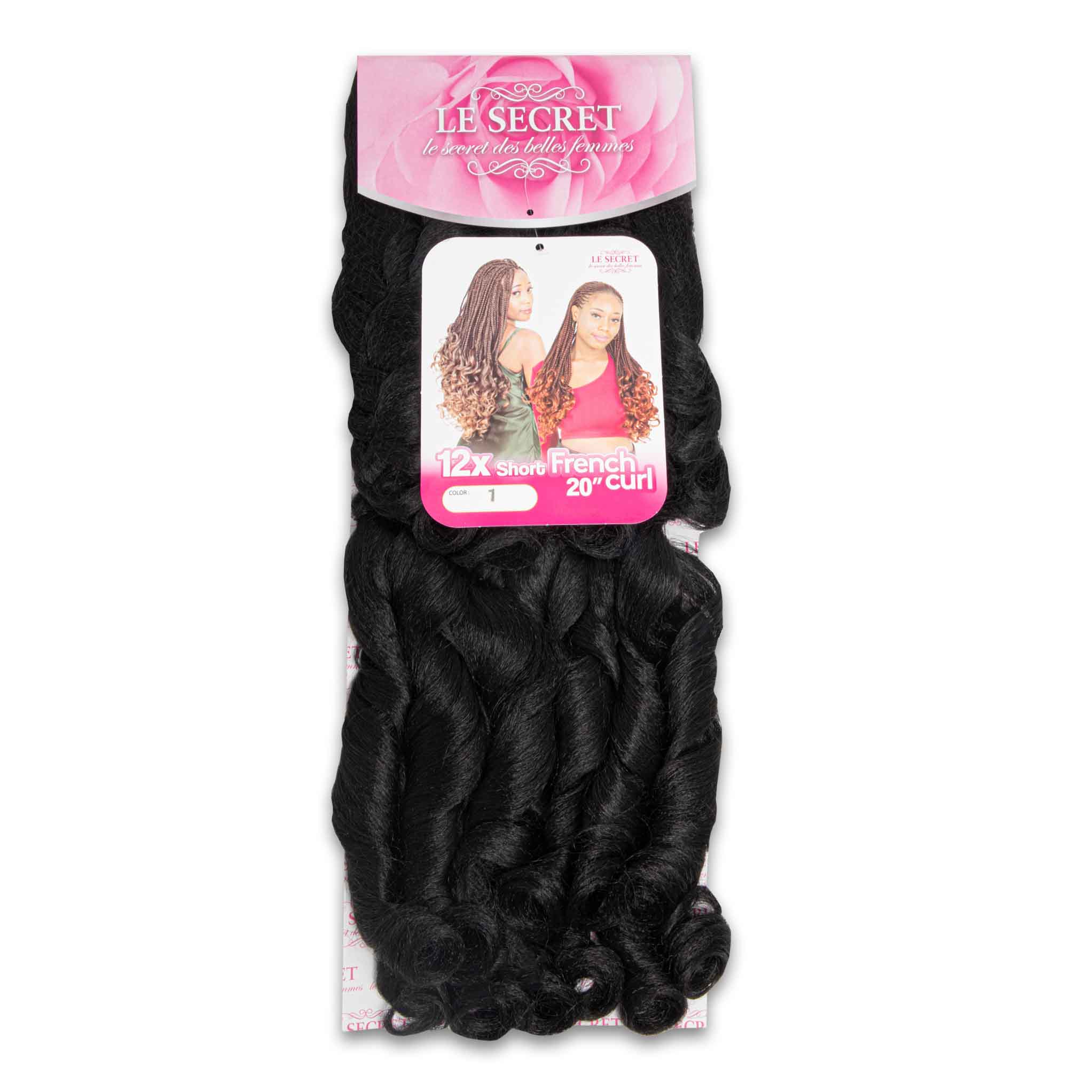 Crochet Braid Short French Curl 12x20 Soft Natural Curl – Cosmetic ...