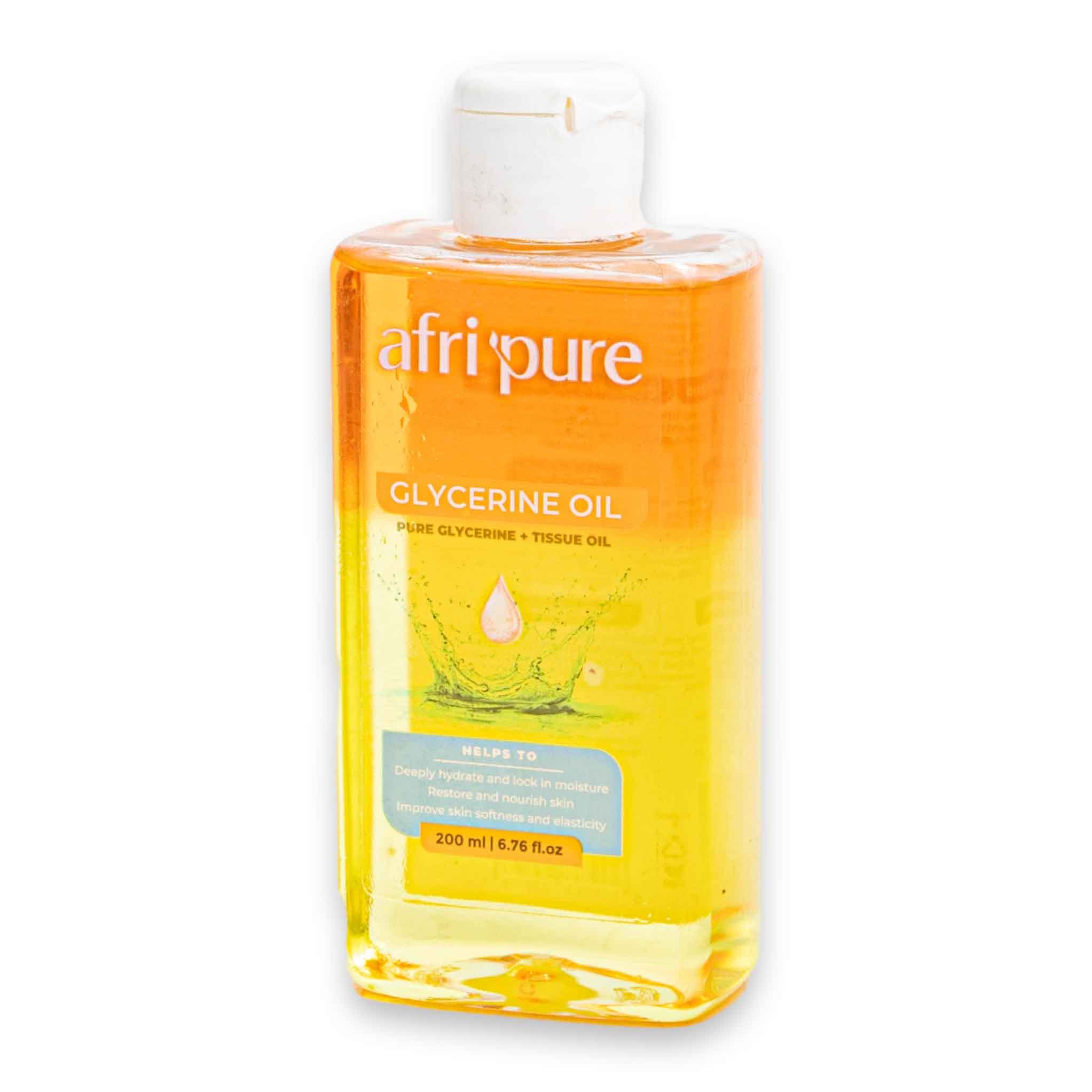 Glycerine Oil 200ml Pure Glycerine Tissue Oil Hydrates – Cosmetic ...