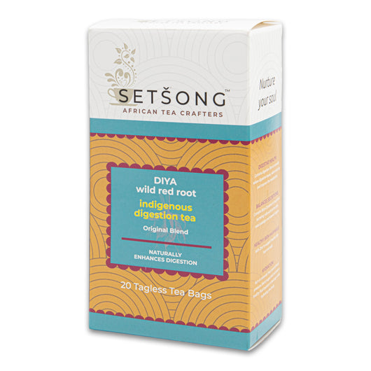Diya Wild Red Root Indigenous Digestion 20 Tagless Tea Bags – Original ...