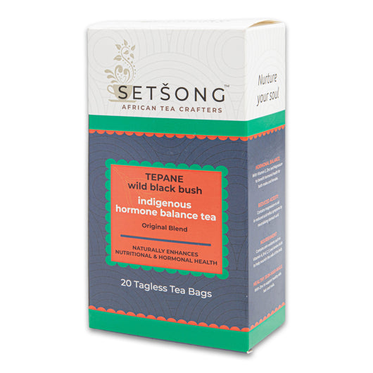 Tepane Wild Black Bush Indigenous Hormone Balance 20 Tagless Tea Bags ...