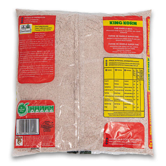 Super Mabele Fine 1kg | 100% Sorghum Meal | Ideal for Pap & Porridge ...