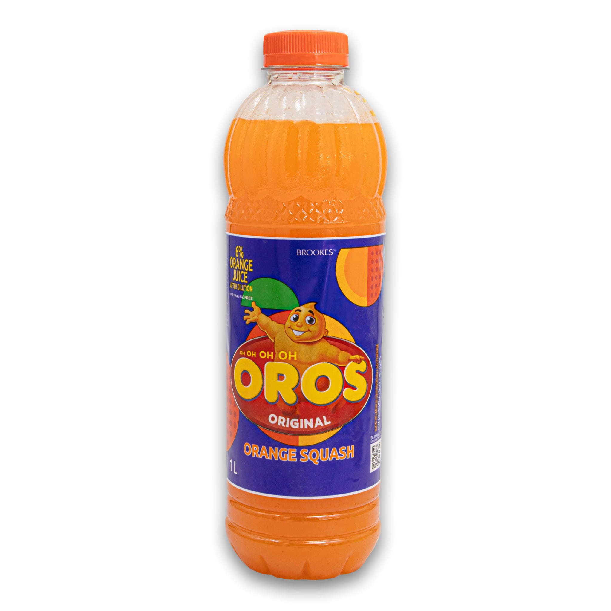 Oros Original Orange Squash 1L | Classic Orange Flavoured Concentrated ...