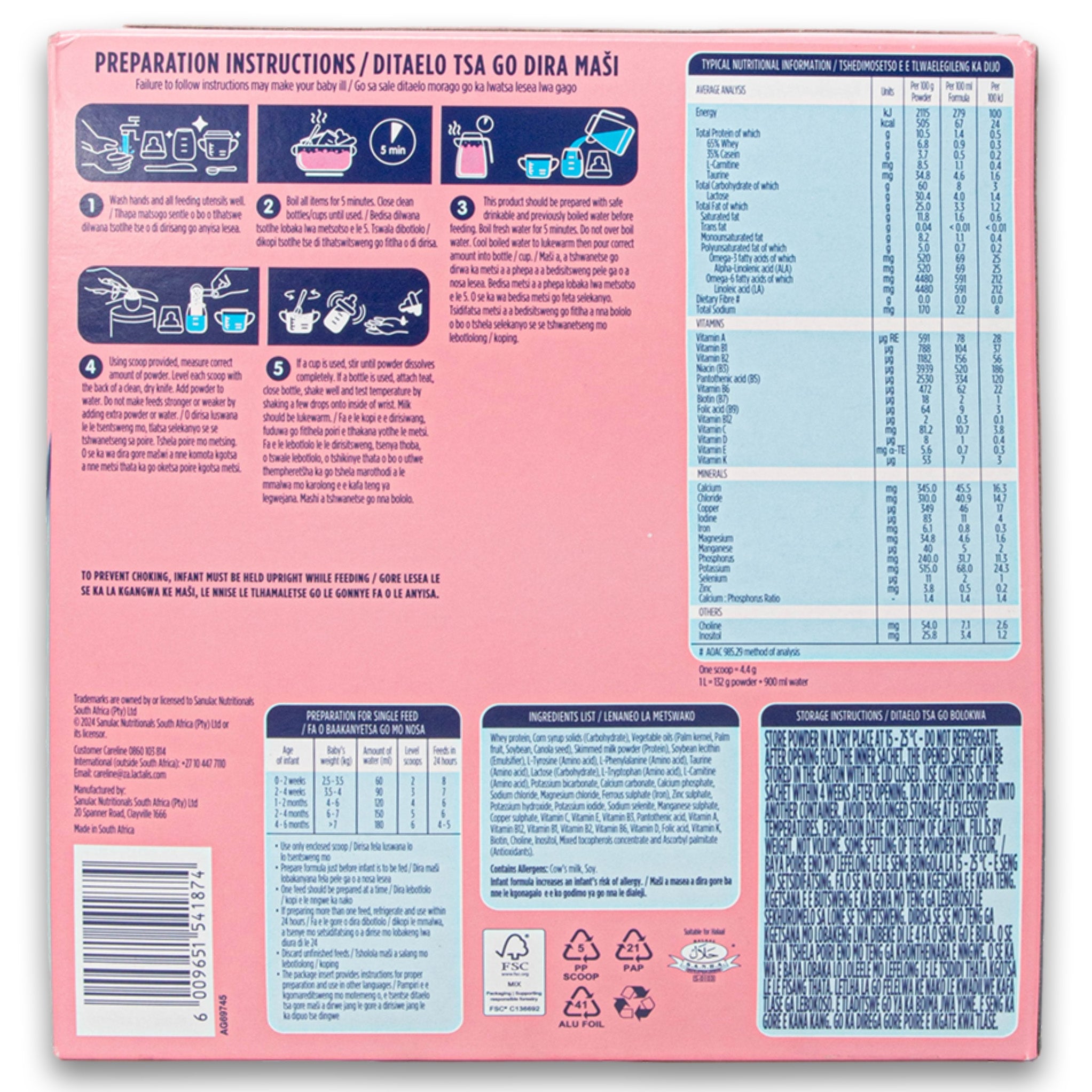 Infant Starter Formula Stage 1 for Optimal Growth | Infacare – Cosmetic ...