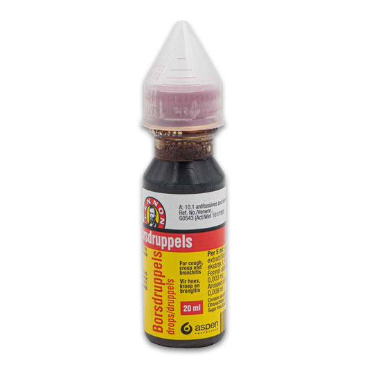 Borsdruppels 20ml for Cough Relief - Lennon – Cosmetic Connection