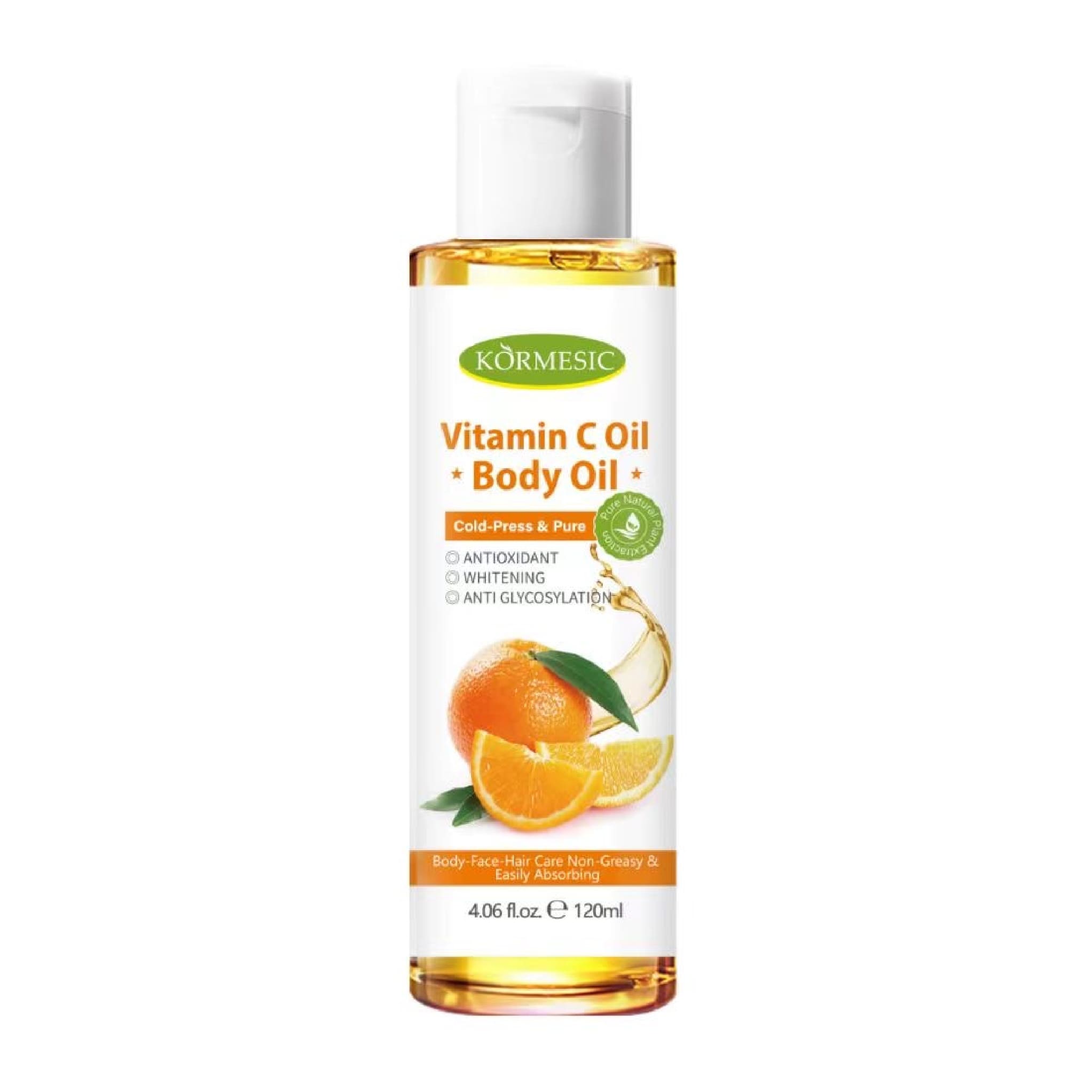 Vitamin C Oil Body Oil Antioxidant 120ml for Radiant Skin – Cosmetic ...