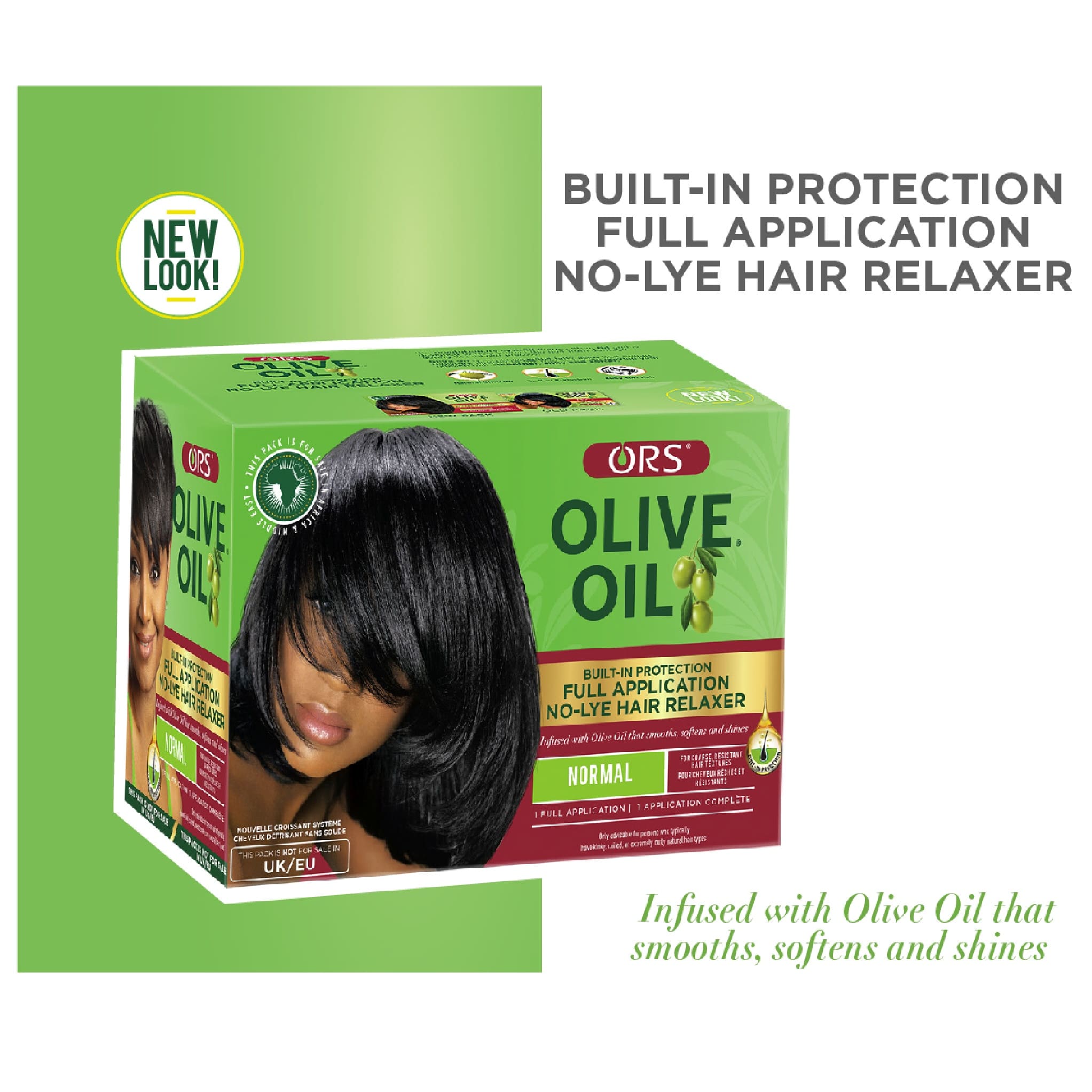 No-Lye Hair Relaxer Kit for Fine to Medium Hair - ORS – Cosmetic Connection