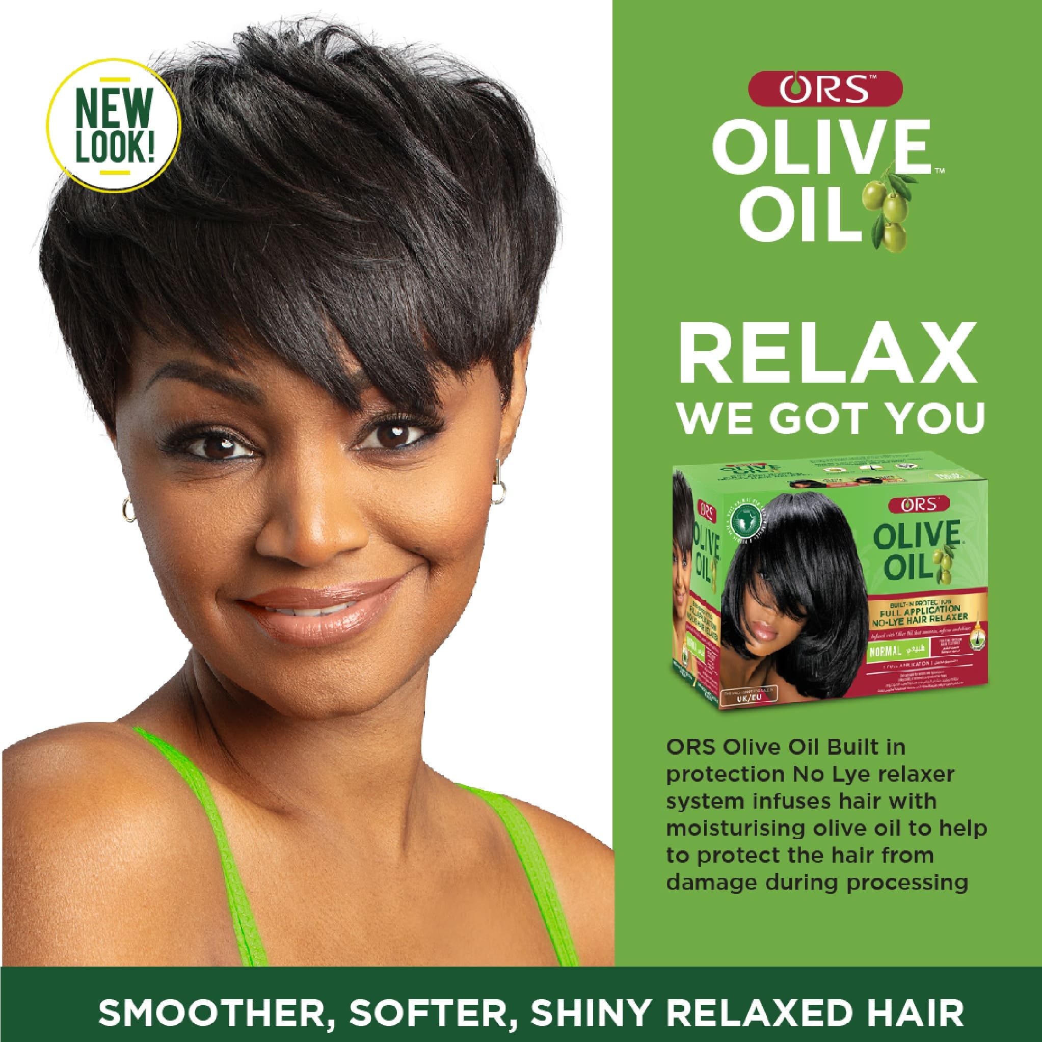 No-Lye Hair Relaxer Kit for Fine to Medium Hair - ORS – Cosmetic Connection