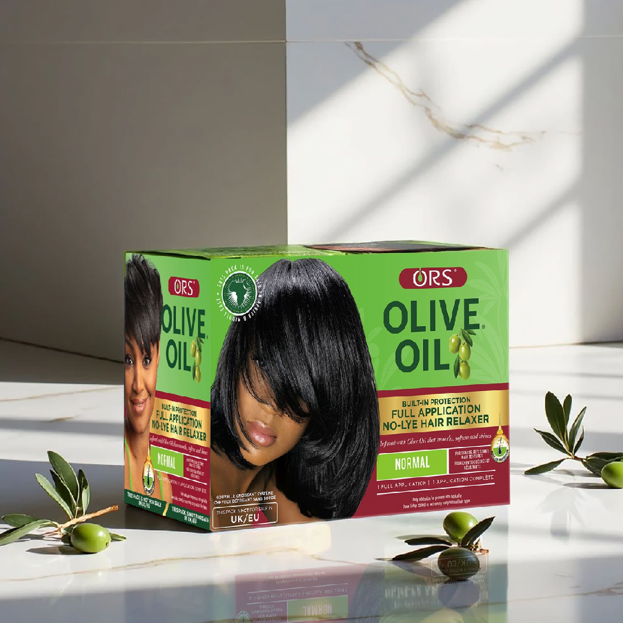 No-Lye Hair Relaxer Kit for Fine to Medium Hair - ORS – Cosmetic Connection