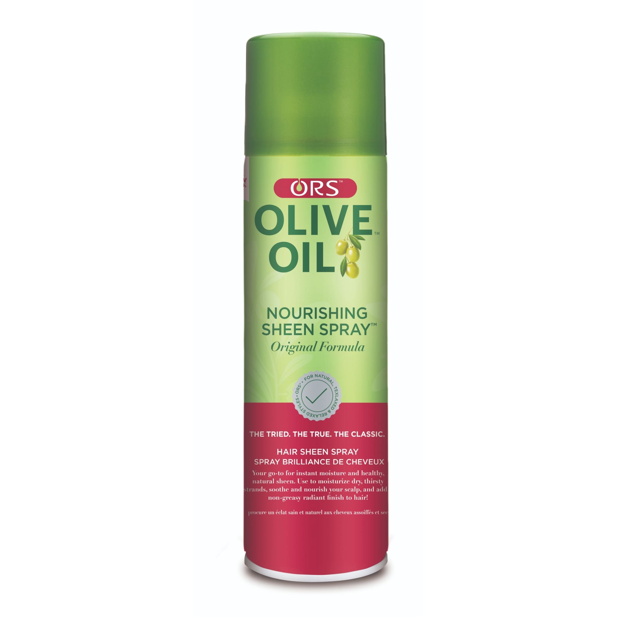 Nourishing Sheen Spray 472ml with Olive Oil - ORS – Cosmetic Connection