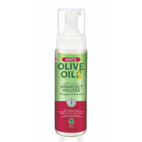 ORS Olive Oil Wrap Set Mousse 207ml - Stronger Hair | – Cosmetic Connection