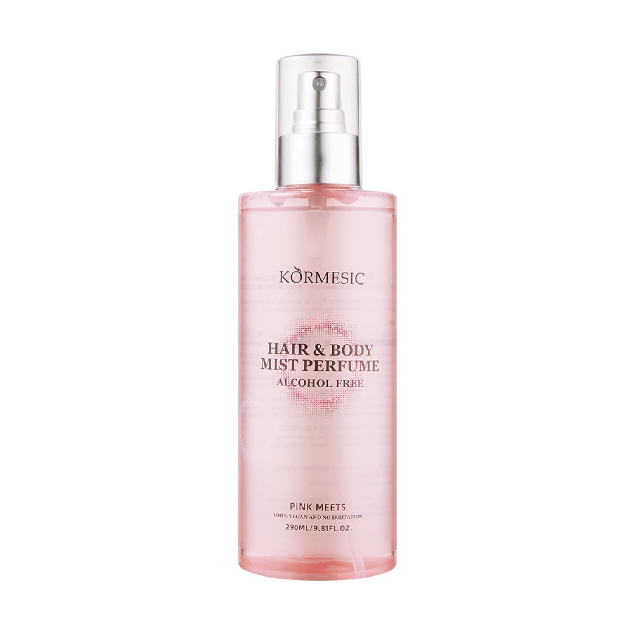 Hair & Body Mist Perfume Spray Alcohol Free 290ml - Kormesic – Cosmetic ...