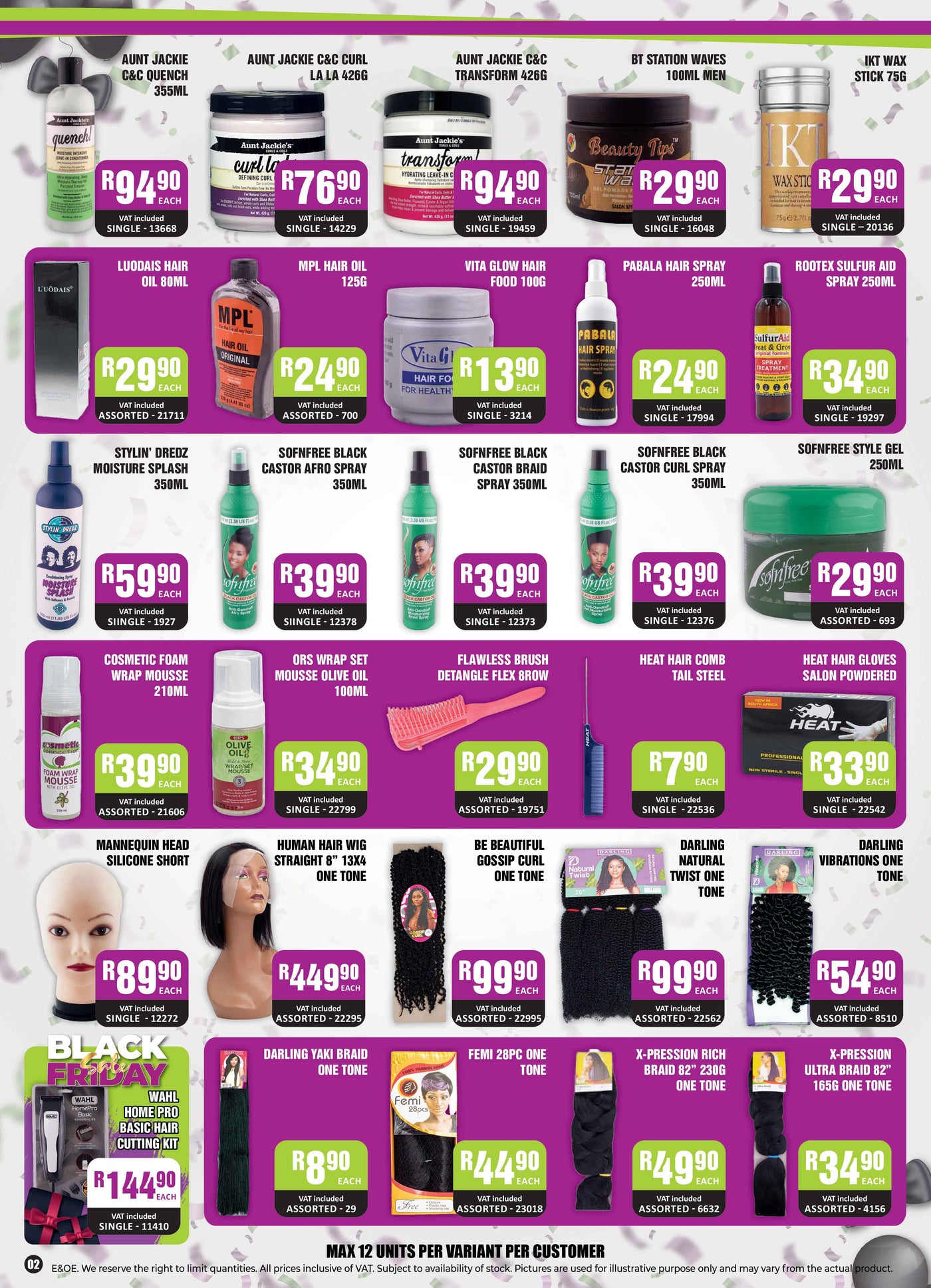 Promotion Catalogue – Cosmetic Connection