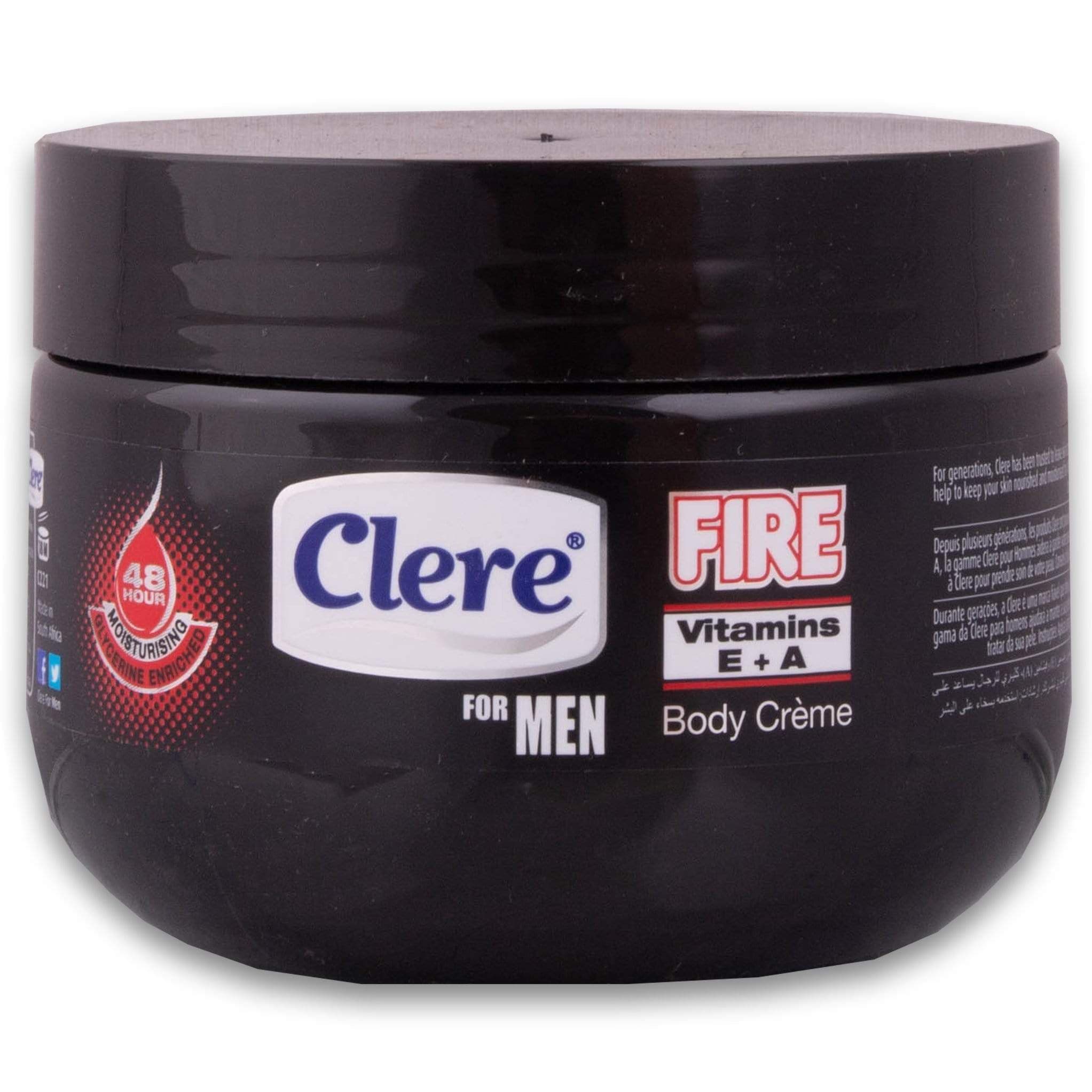 Men Moisturising Body Cream 250ml for Soft Skin - Clere – Cosmetic ...